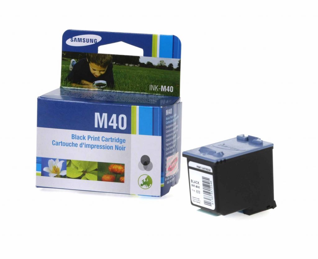Genuine Samsung INK-M40 Black InkJet Cartridge - New Zealand Eco Print